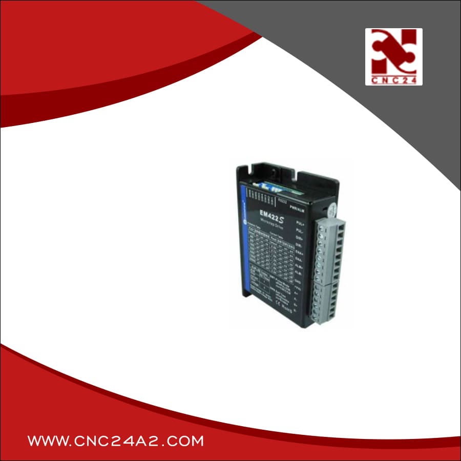 درایور استپ موتور دو فاز 4 سیم، جریان 2.2 آمپر لیدشاین ، کد فنی EM422S - سی ان سی 24